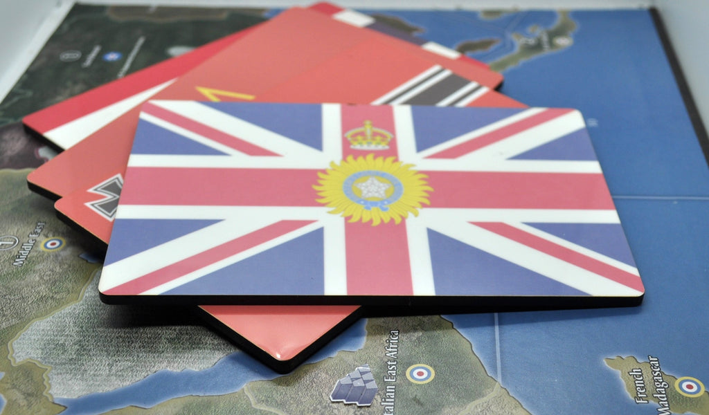 3"x5" Rectangle Axis & Allies Global War 1940 Production Tray Set of 10 ...