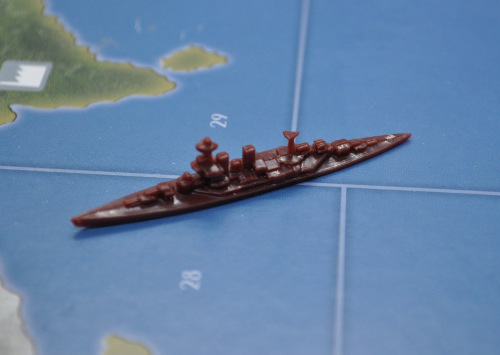 Axis & Allies 1941 Russian Battleship, Admiral Class - Combat Miniatures