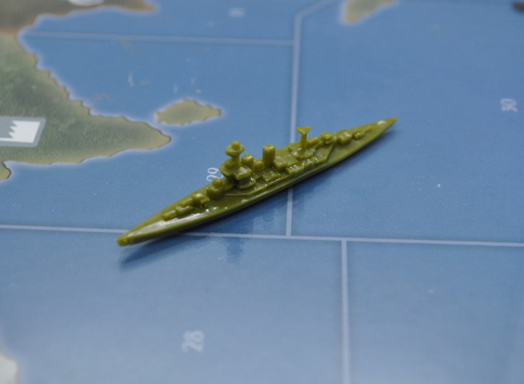 Axis & Allies 1941 US Battleship, Admiral Class (Copy) - Combat Miniatures