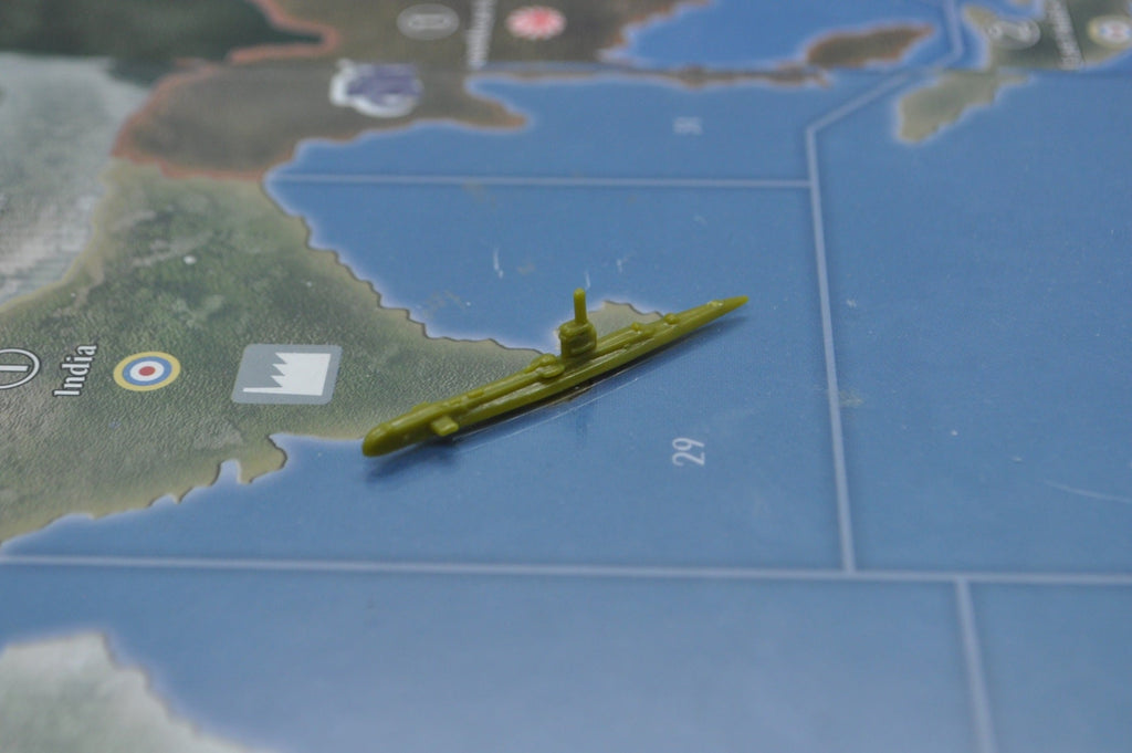 Axis & Allies 1941 US Submarine, U Class - Combat Miniatures