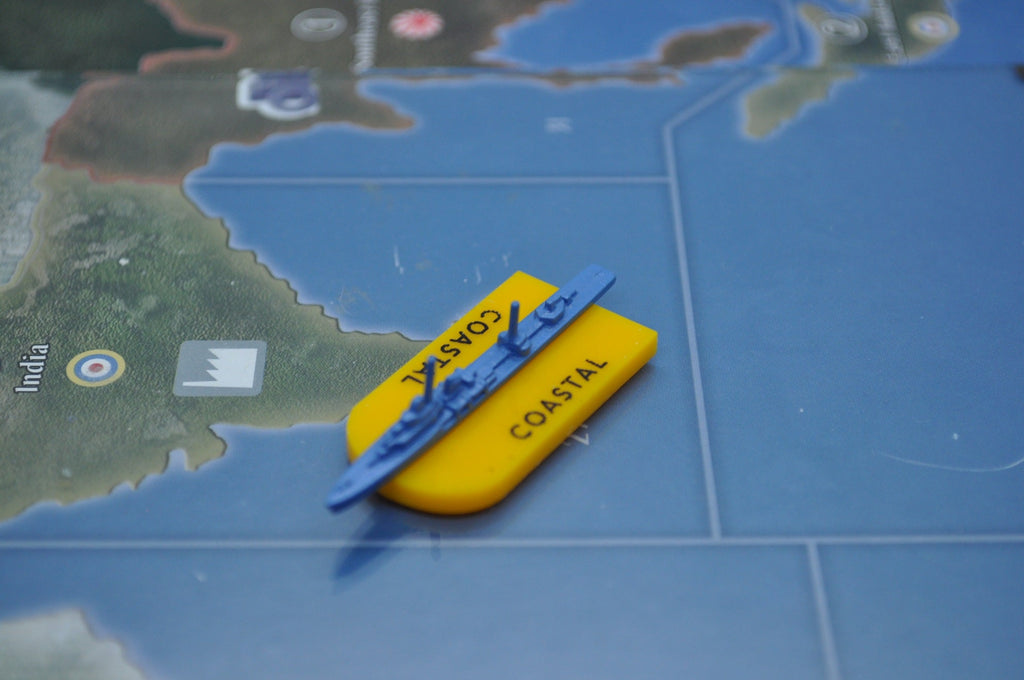 Coastal Unit Designation Acrylic Marker, Set of 10 - Combat Miniatures