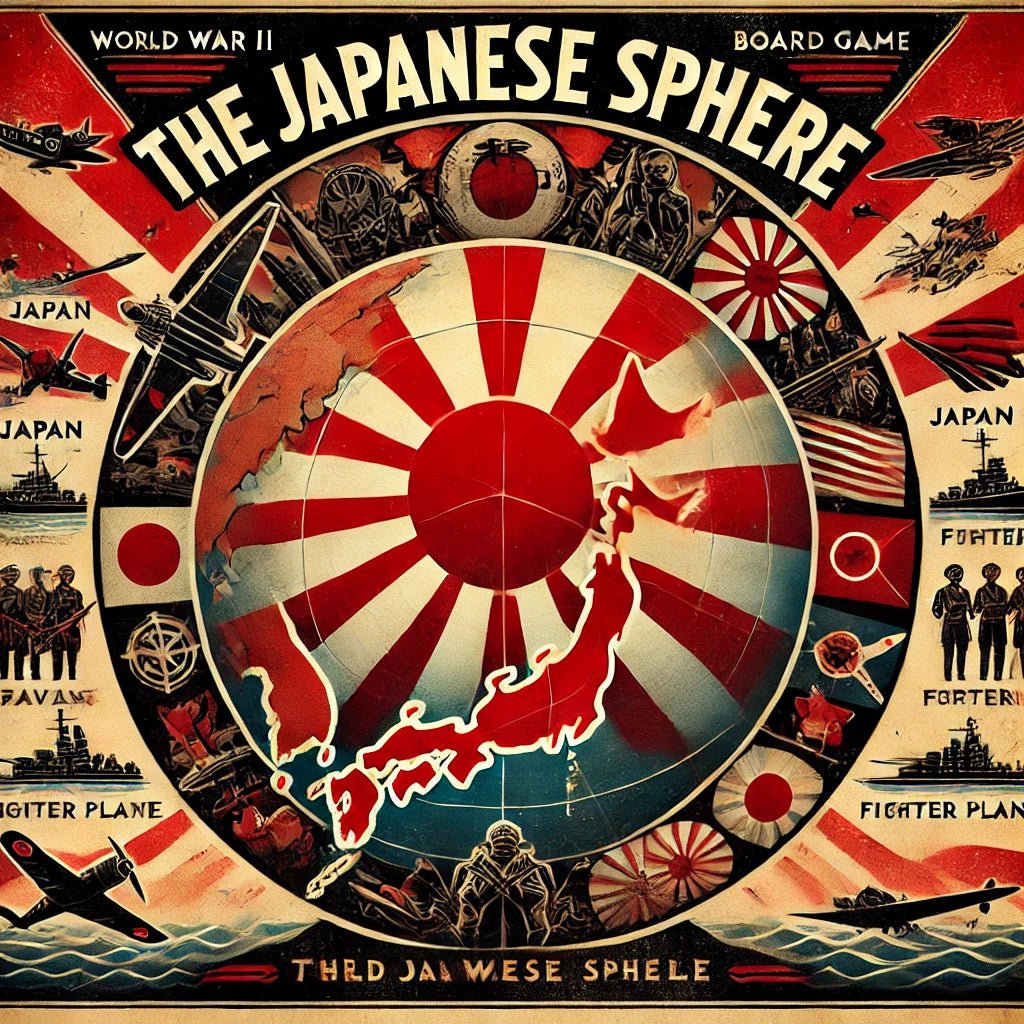 General 6 Stars "The Japanese Sphere" Map Only - Combat Miniatures