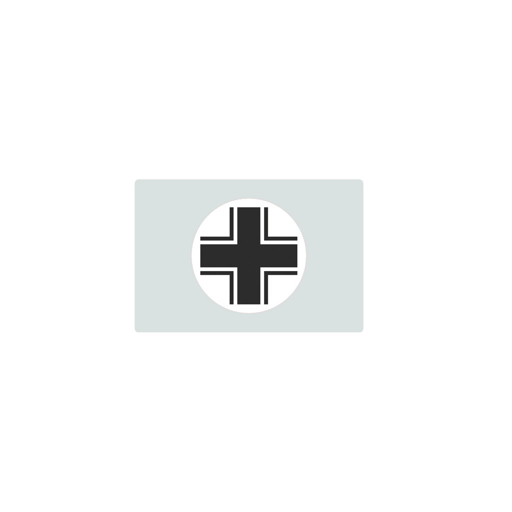 Germany Balken Cross Flag, Grey (1933-1945) Production Tray - Combat ...