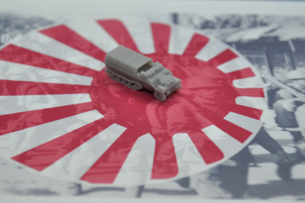 World War 2 Japanese Ho-Ha Half Track STL File for Download - Combat ...