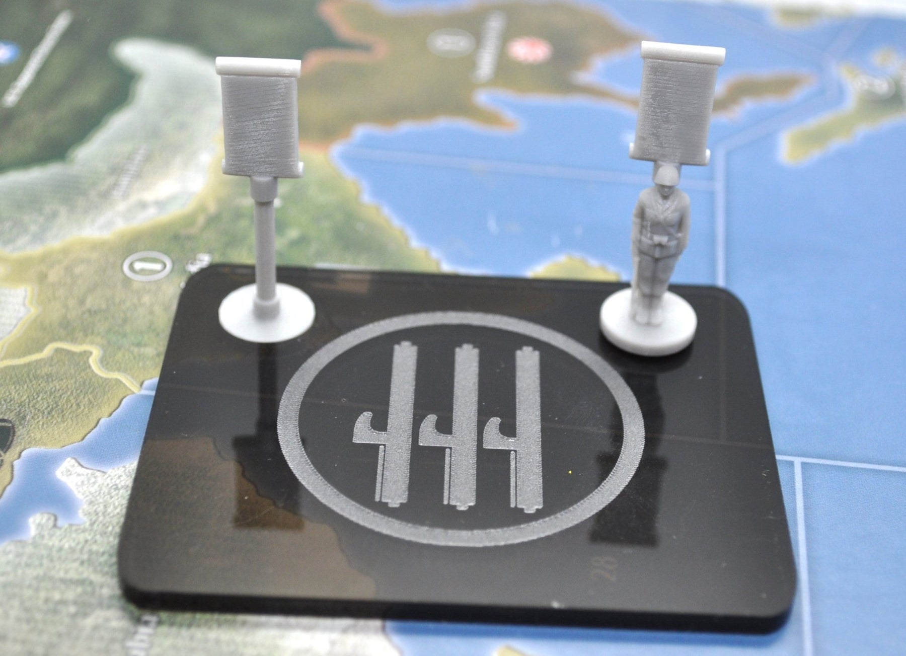 Italian Task Force Ground Force Marker, Flag Stand, Tray & Decals ...
