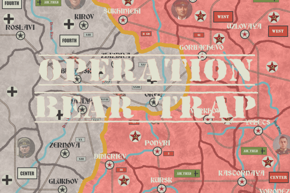 Operation Bear Trap Map – Combat Miniatures