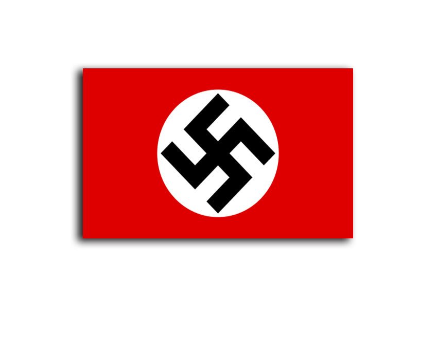 Acrylic WW2 Nazi Flag Token (x10) - Combat Miniatures