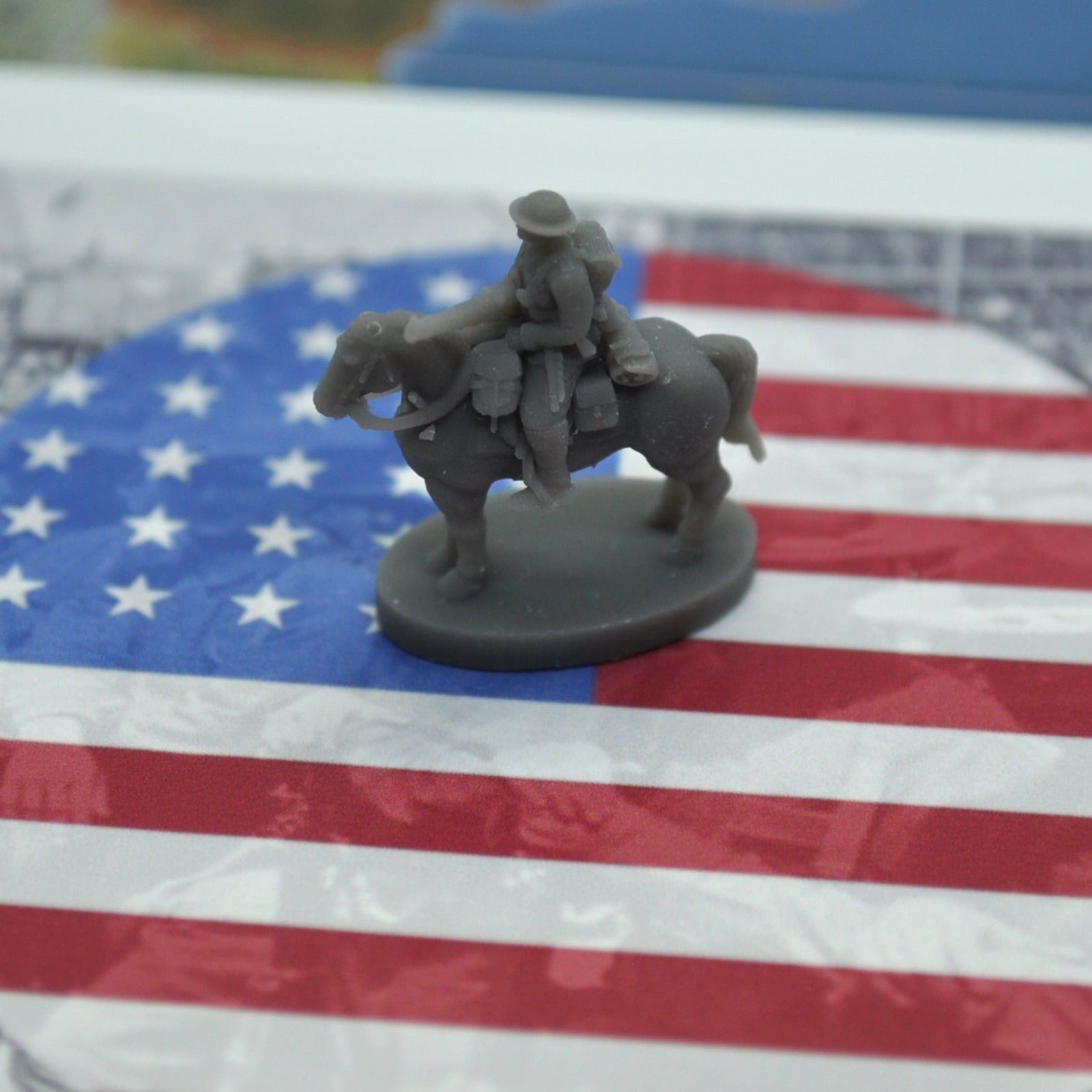 3D Printed WW1 US Cavalry (x10) - Combat Miniatures