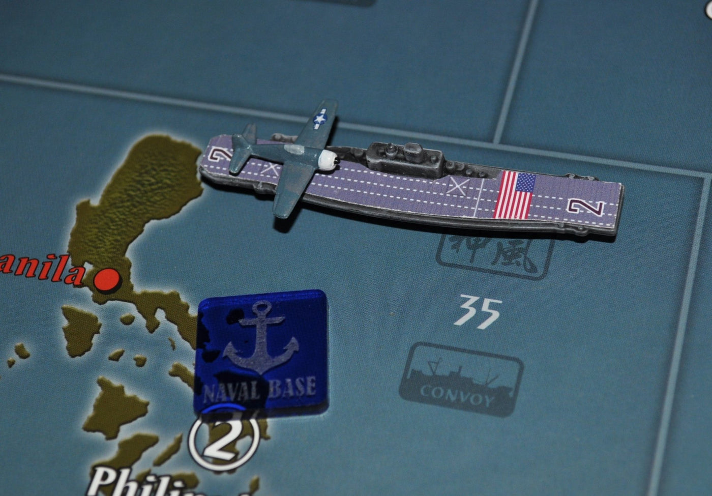 .75" Large Naval Base Marker with White Acrylic In-Fill (x10) - Combat ...