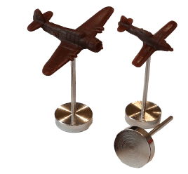 10pc Metal Magnetic Flight Stands, Your Choice 25, 30 or 35mm Tall PRE ...
