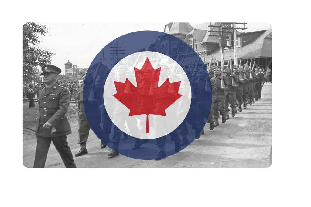 RCAF Roundel Label - Combat Miniatures