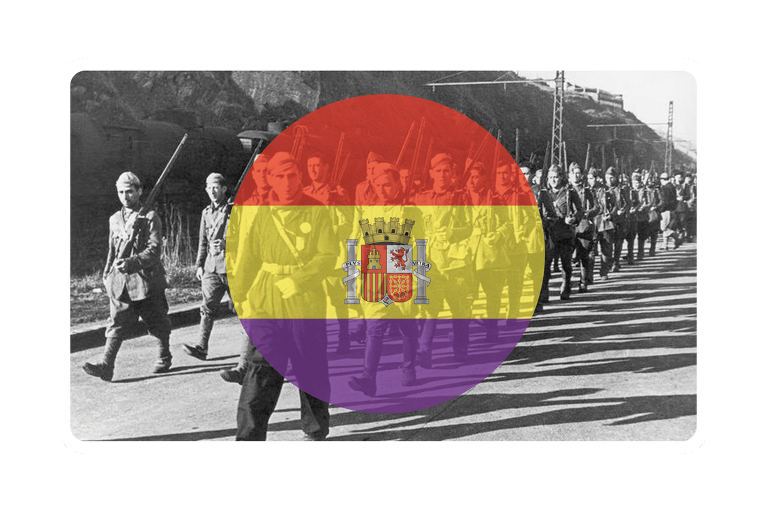 Spanish Civil War Republican Spain Combat Label B - Combat Miniatures